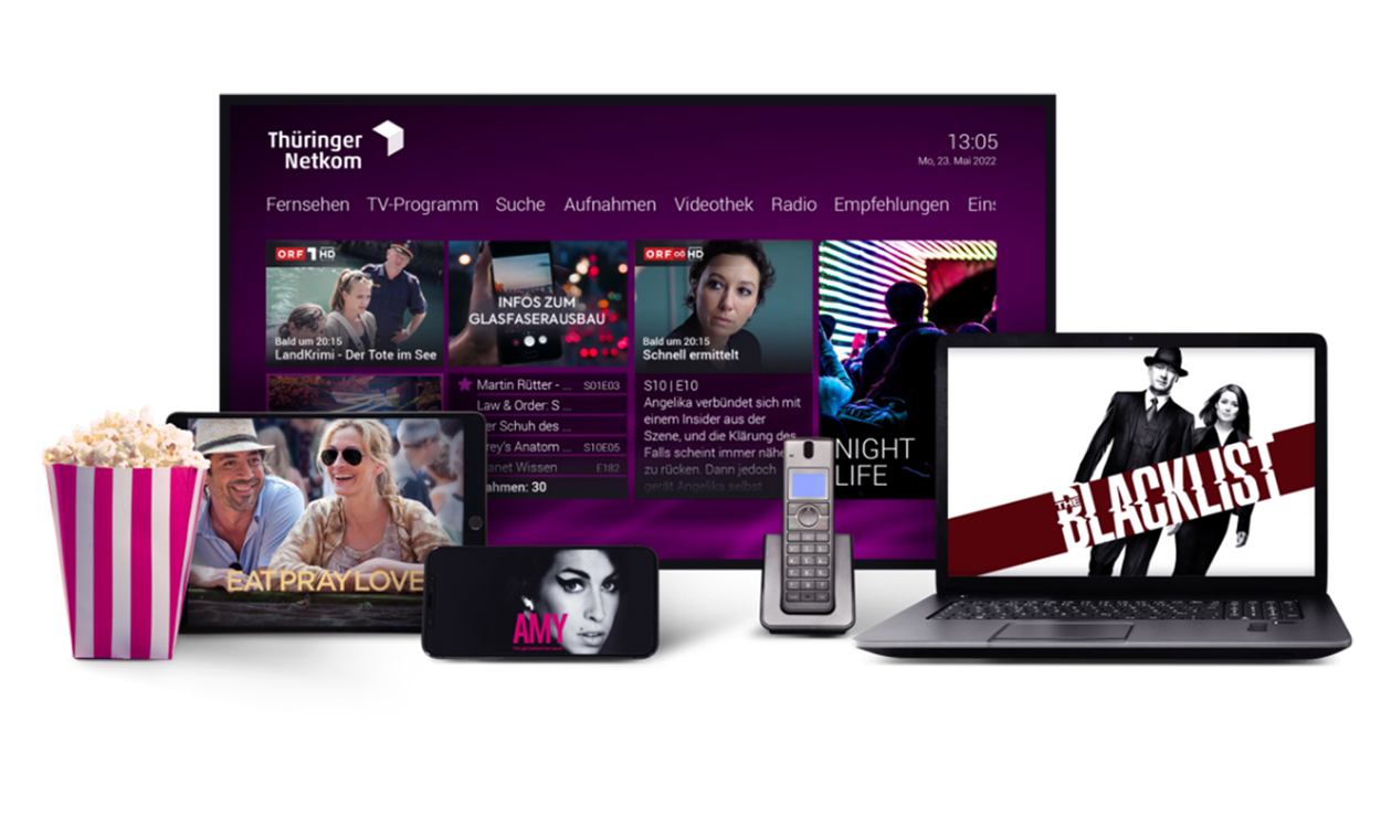 Fernsehen - Privatkunden | Thüringer Netkom
